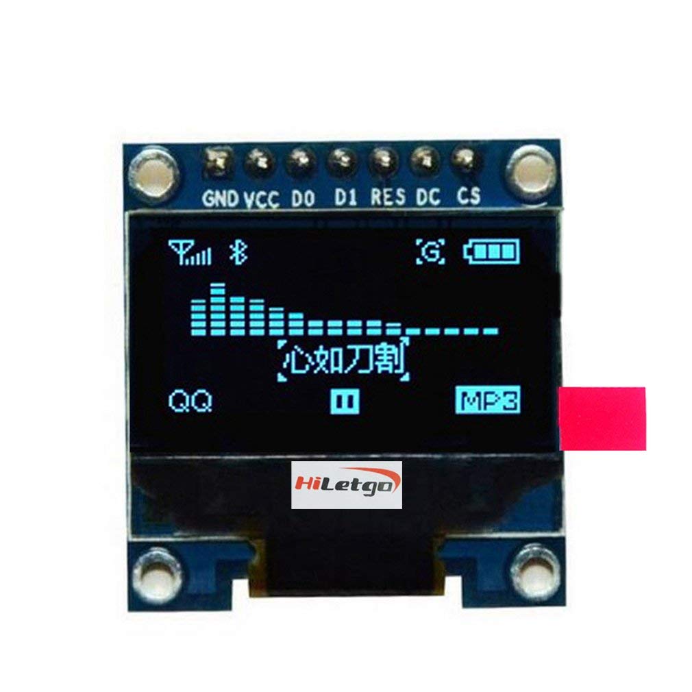 0.96" SPI Serial 128X64 OLED LCD Display SSD1306 for 51 STM32 Arduino ...