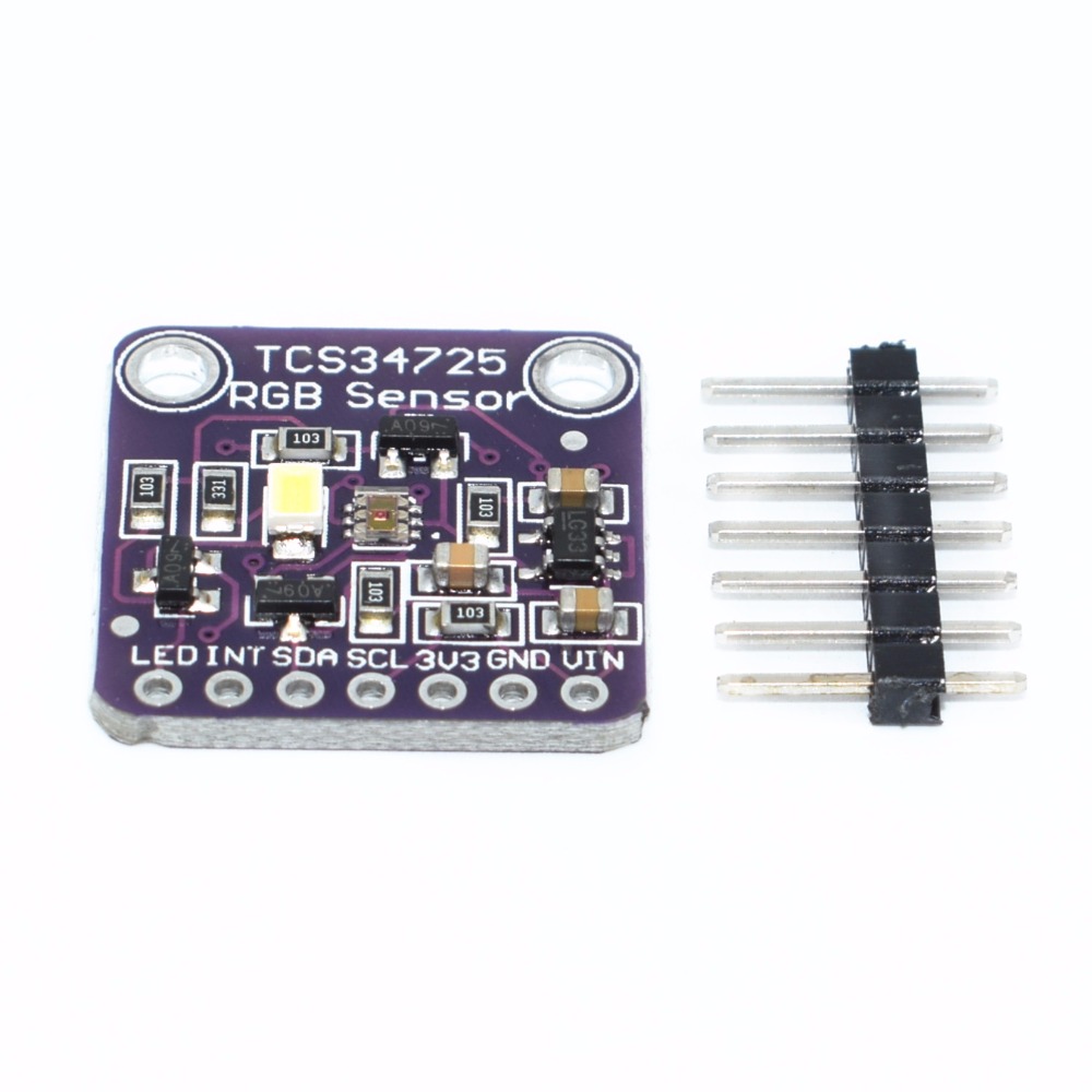 TCS-34725 TCS34725 RGB Color Light Sensor Colour Recognition Module For ...