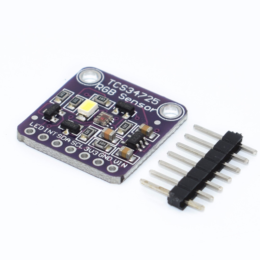 TCS-34725 TCS34725 RGB Color Light Sensor Colour Recognition Module For ...