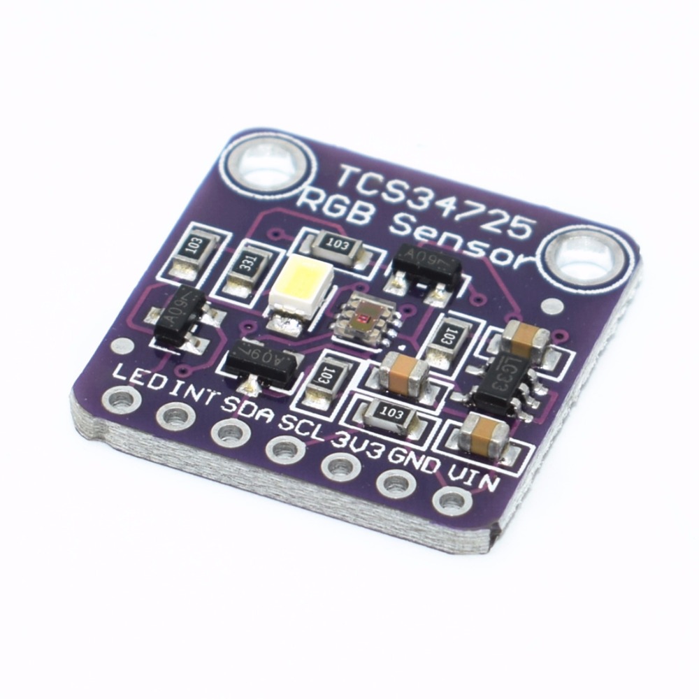 TCS-34725 TCS34725 RGB Color Light Sensor Colour Recognition Module For ...