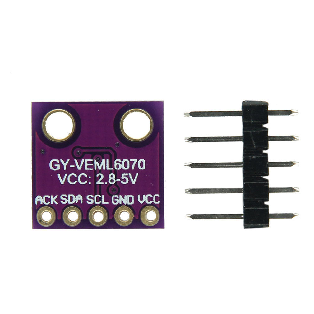 2pcs GY-VEML6070 VEML6070 UV Sensitivity Detection Solar Light Sensor Module