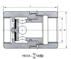 固定比比例式减压阀 YB43X,天津高能阀门制造有限责任公司