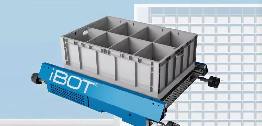 备受欧美电商青睐的OPEX Perfect Pick™ iBot料箱式Miniload双向多层穿梭车货到人拆零快速分拣系统
