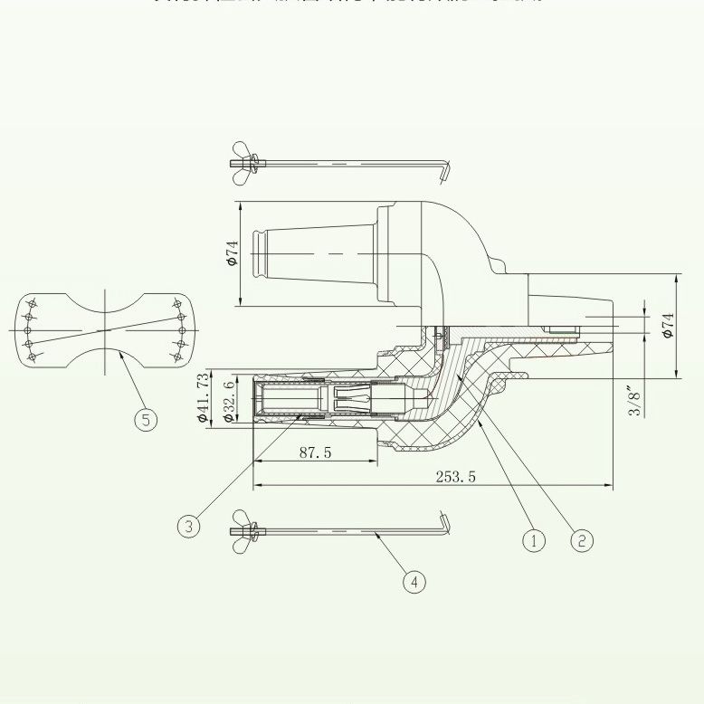 Elite ADG-15/200 Double Pass Bushing System