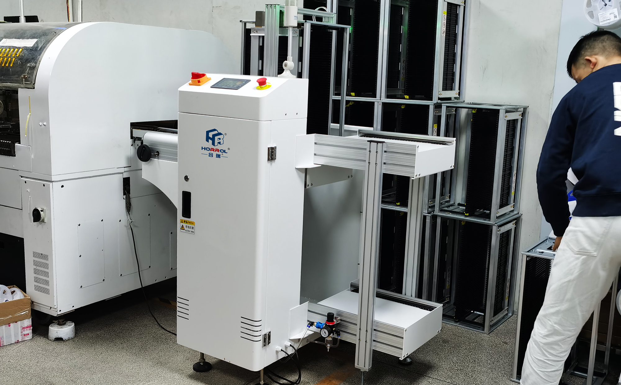 Automatic loader-Fully automatic plate harvester SMT cutting machine ...