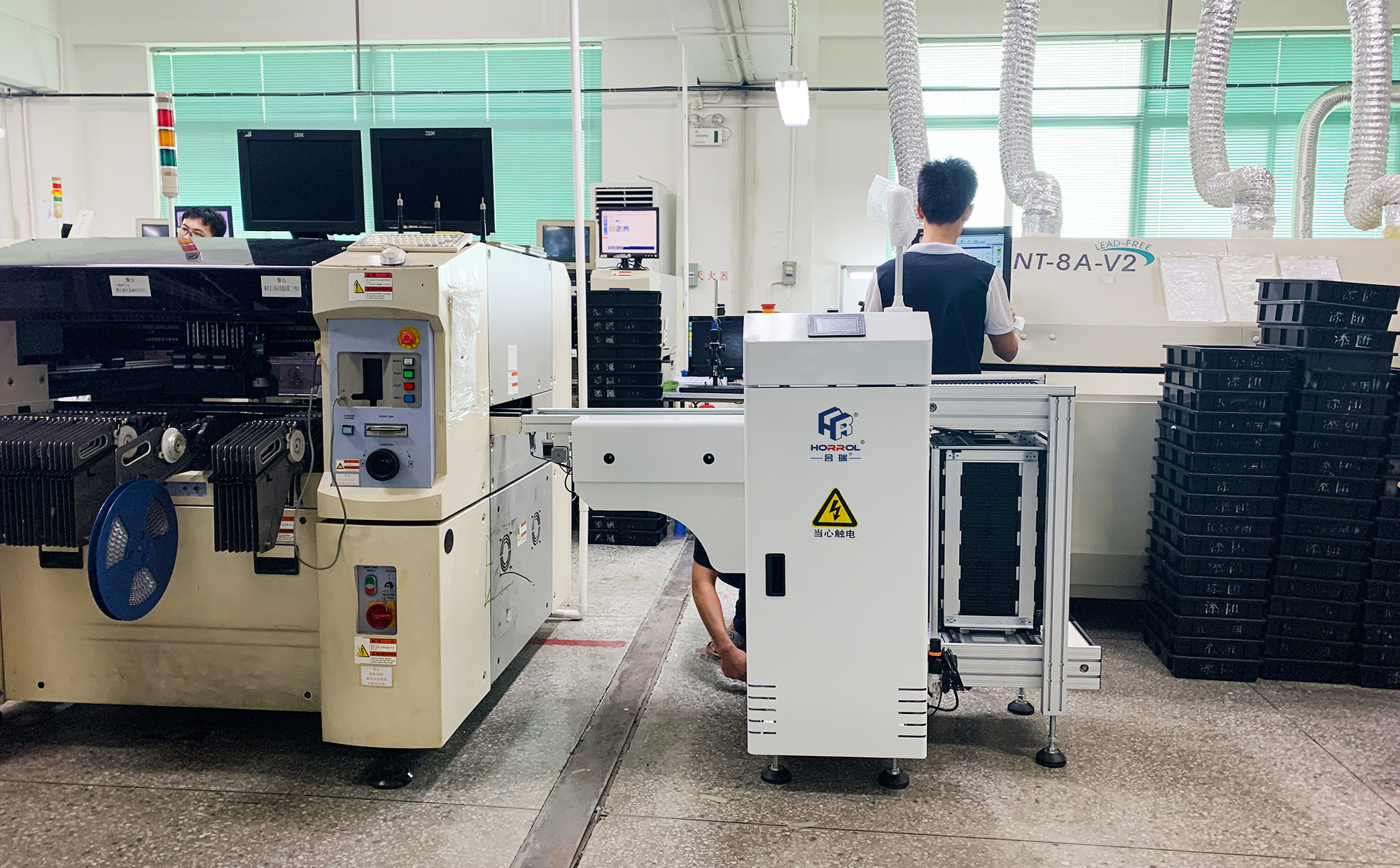 Automatic loader-Fully automatic plate harvester SMT cutting machine ...