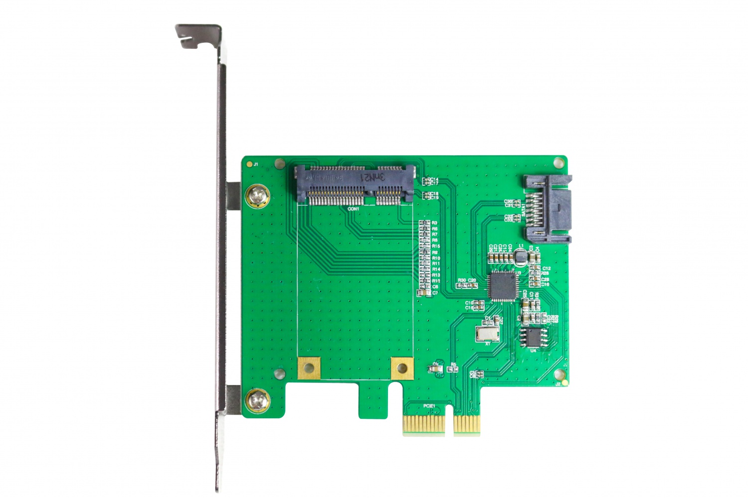 KCSSD1 PCIe x1 to mSATA Adapter Card