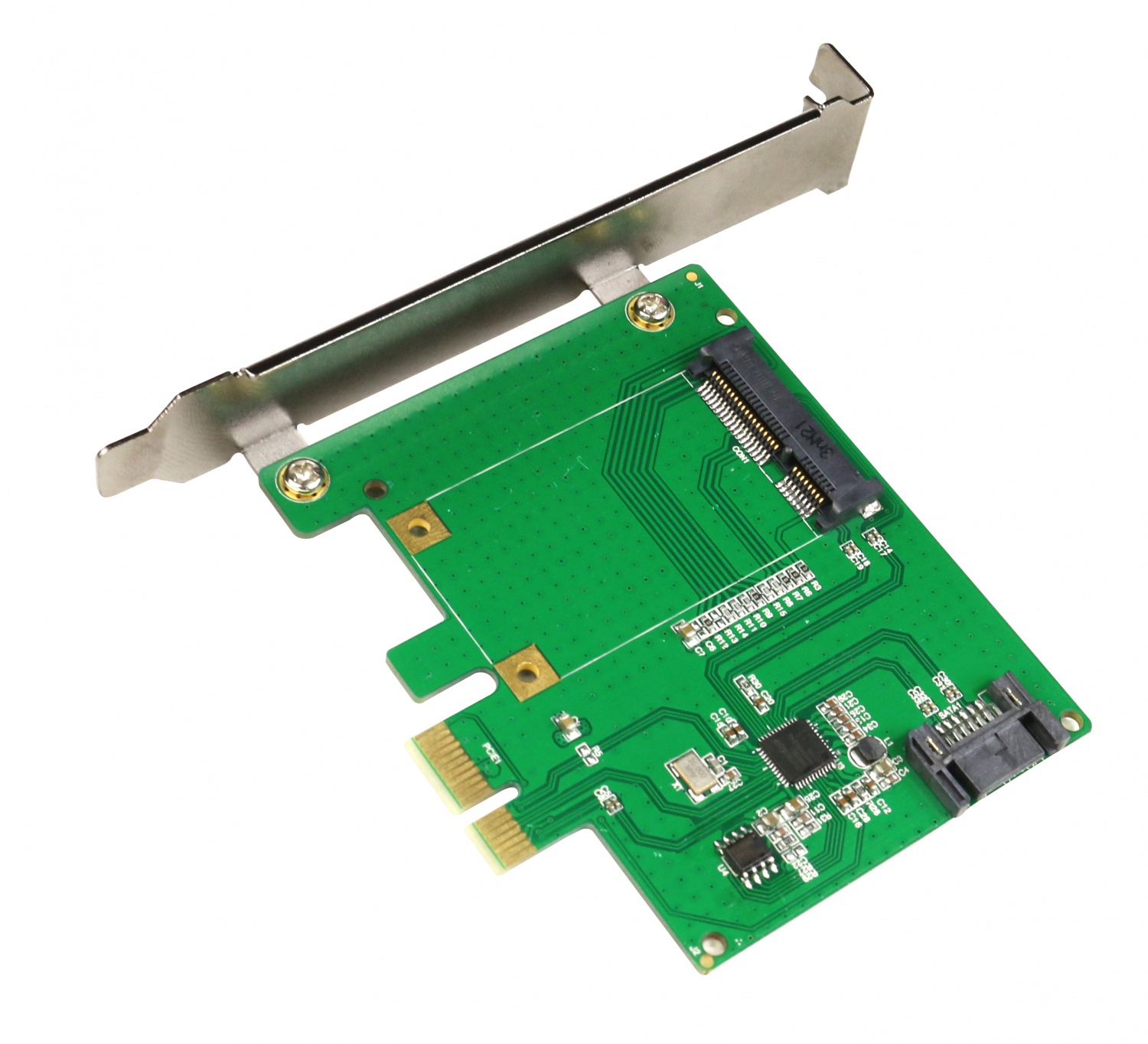 KCSSD1 PCIe x1 to mSATA Adapter Card