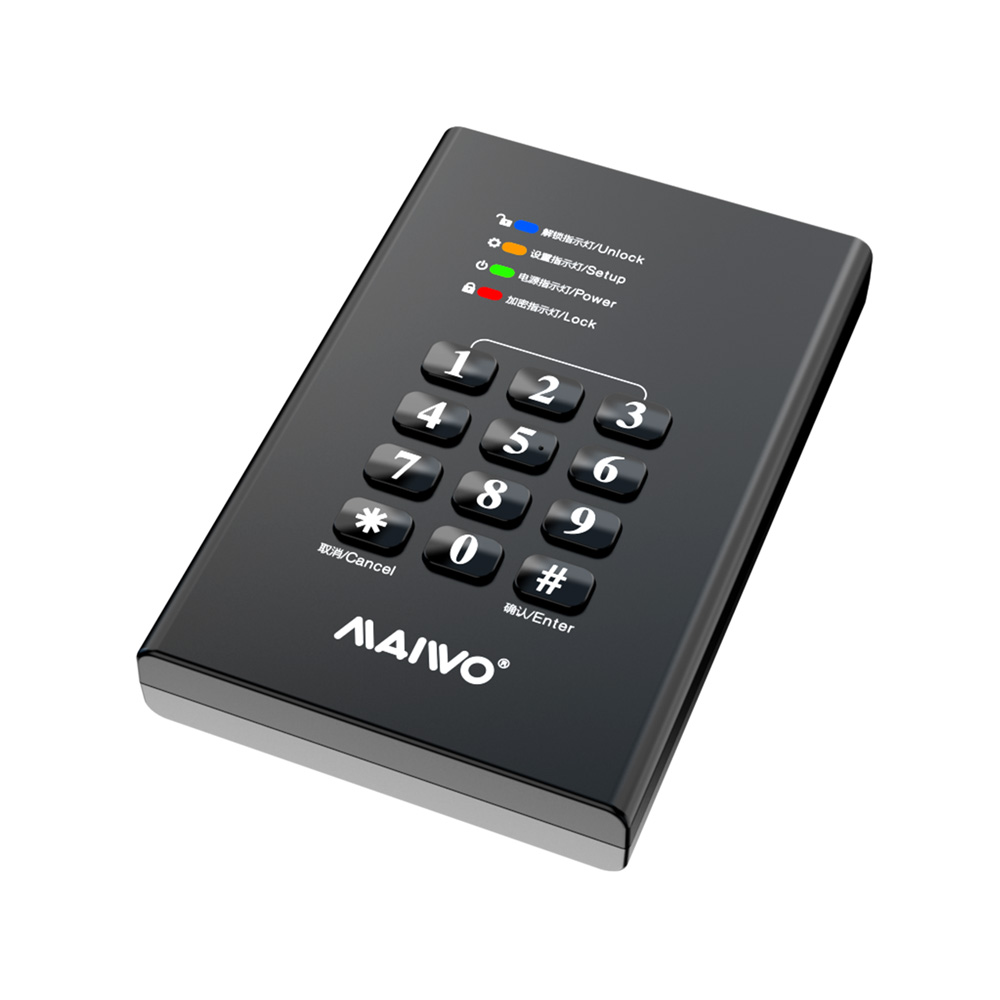 K2568KPA Keypad security USB3.2 GEN1 to SATA HDD Enclosureundefined