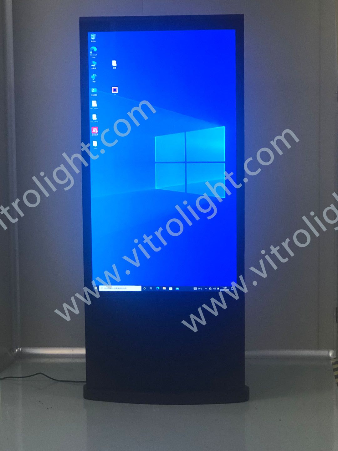 55 "transparent flexible OLED machine