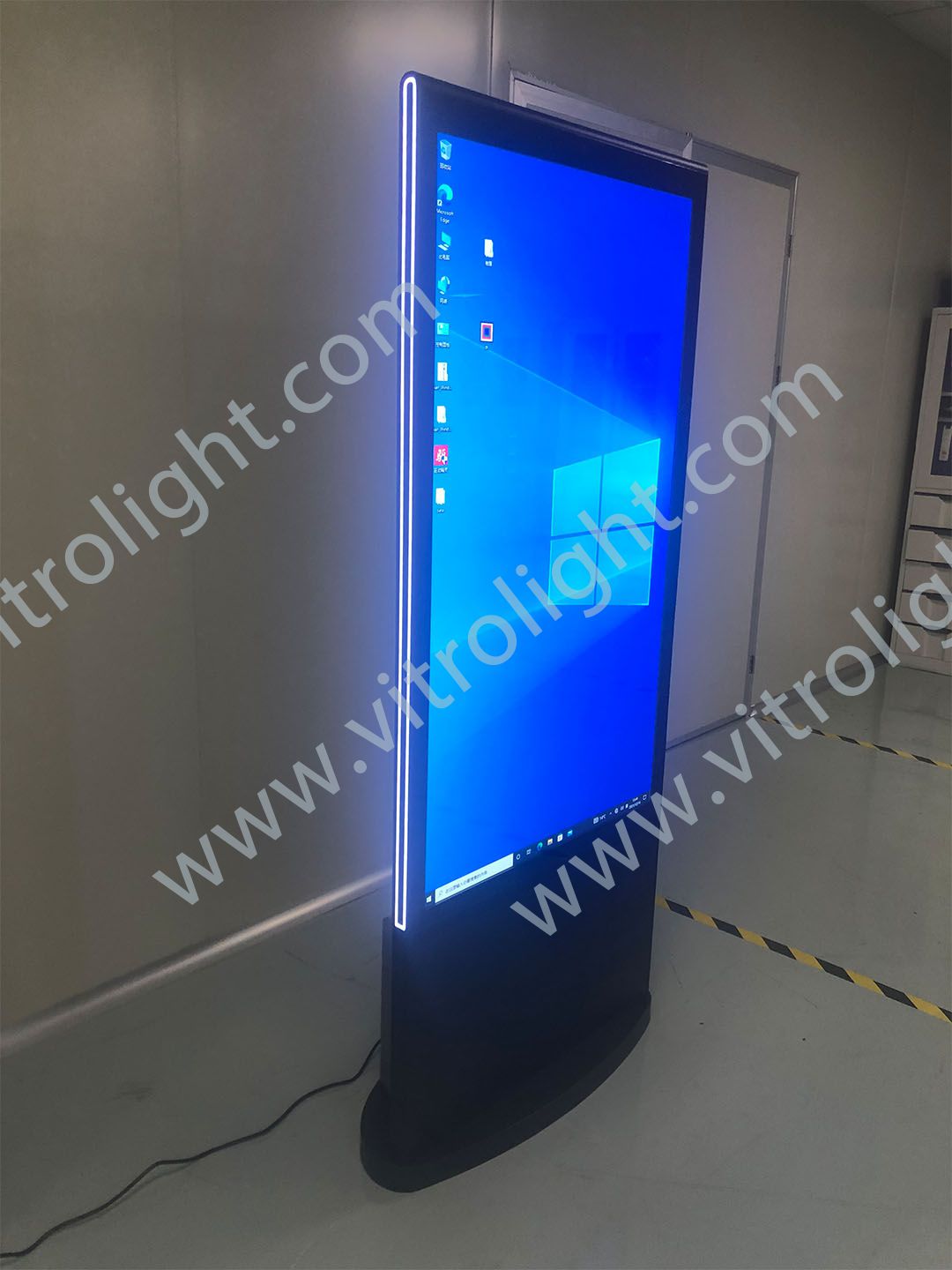55 "transparent flexible OLED machine