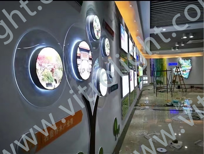 The LED circular screen
