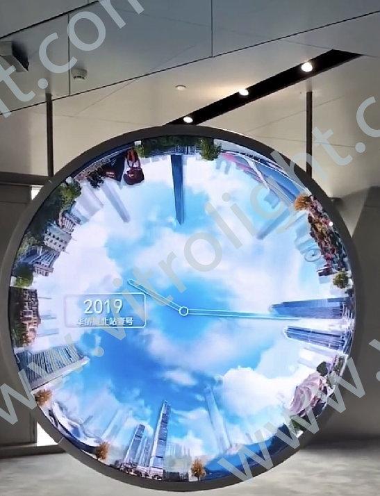 The LED circular screen