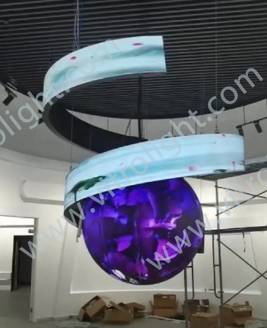 The LED ball screen