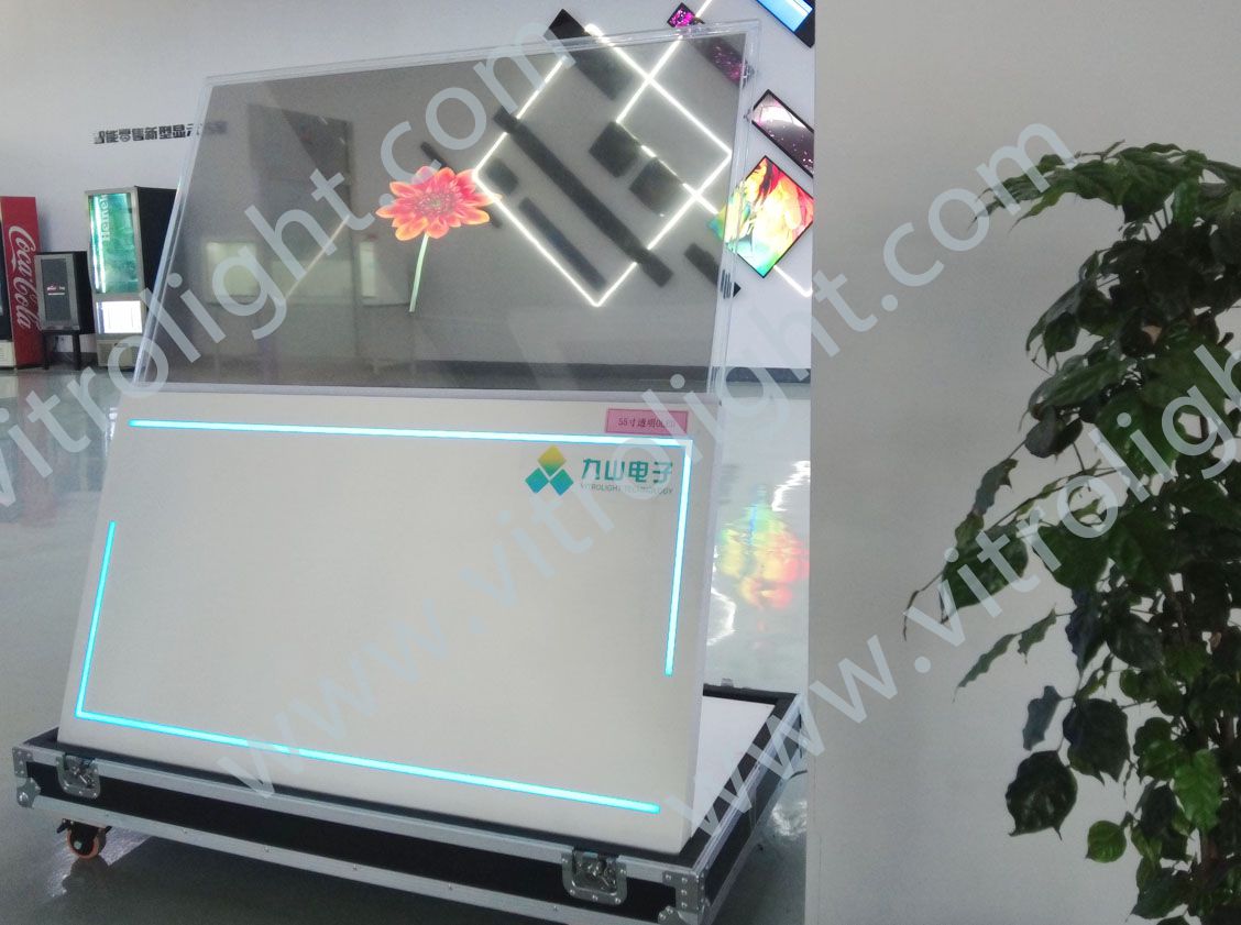 55 Inch OLED Transparent Display