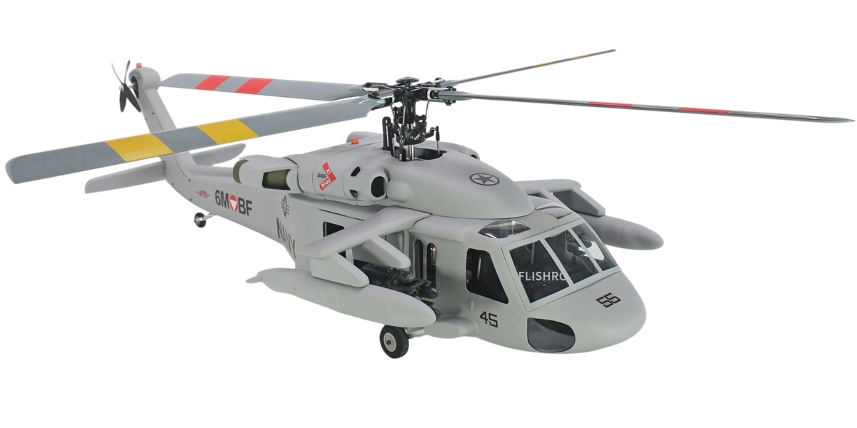 FLISHRC 500-class UH-60 Black Hawk, simulated real remote control ...