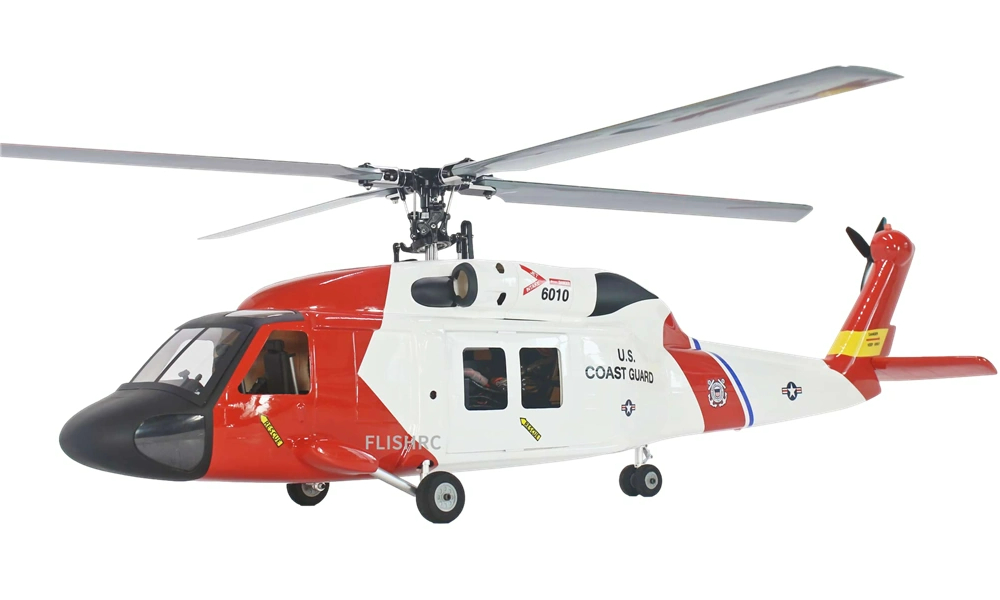 FLISHRC 500-class UH-60 Black Hawk, simulated real remote control ...