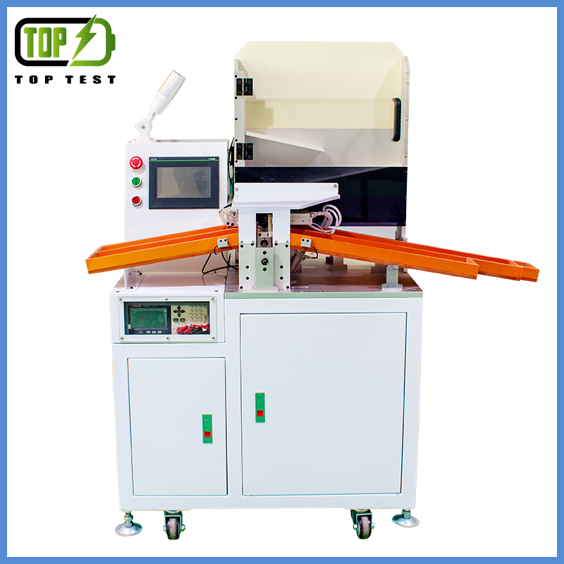 Cylindrical battery five-stage sorting machine Automatic feeding ...