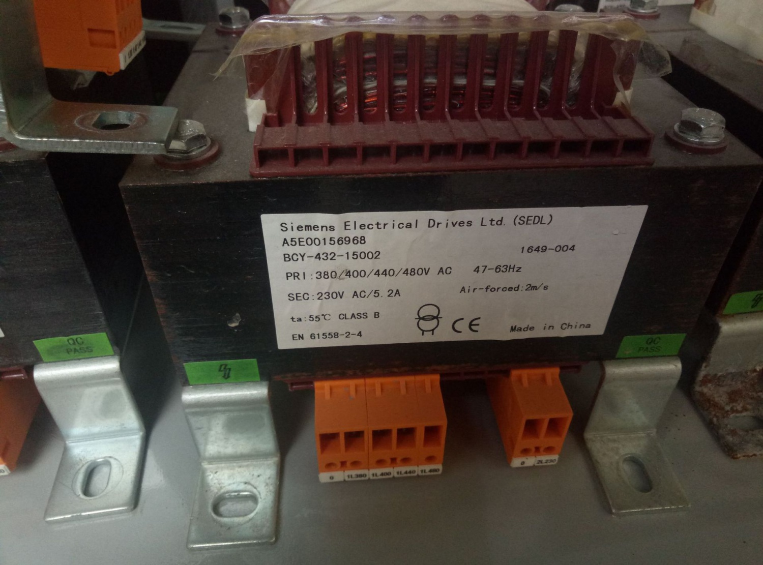 Siemens Robicon A5E30653347 AXIALFAN 6SR0960-0GM02-0AD0 A5E02381532 ...