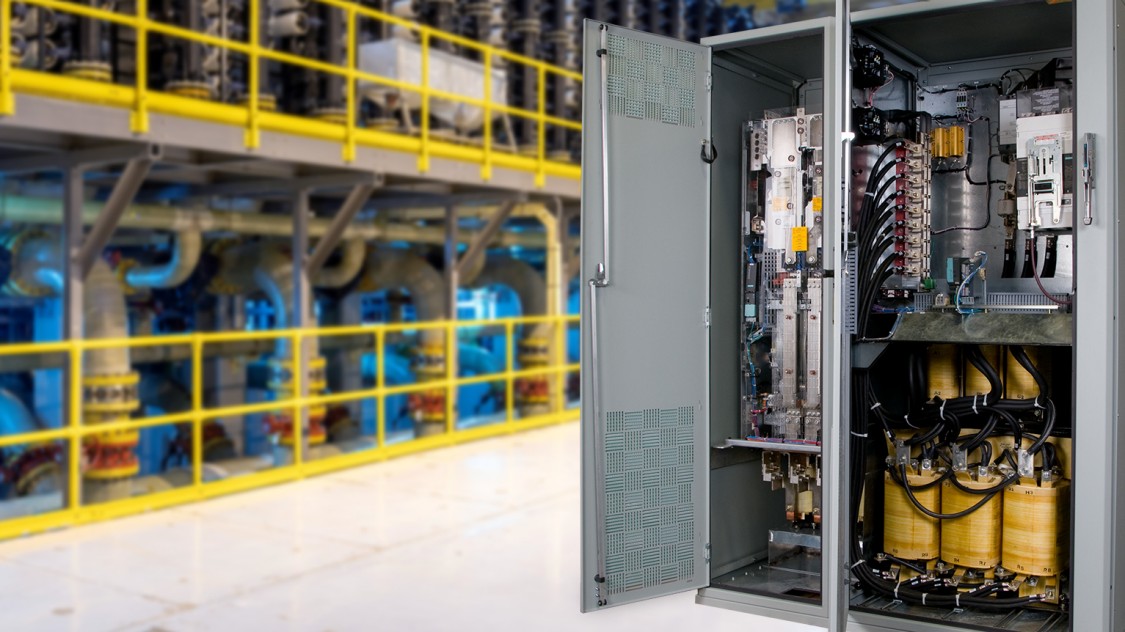 Siemens Robicon W150CP, clean power drive 250 HP to 800 HP for Water ...