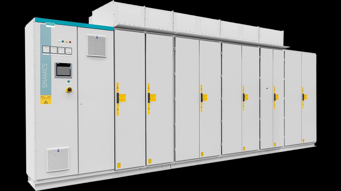 Siemens SINAMICS PERFECT HARMONY GH180 drives Uptime. All the time.