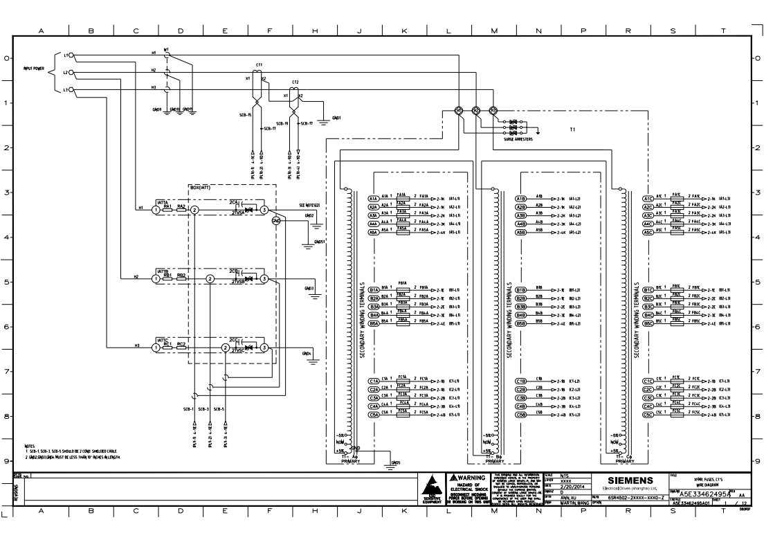 ROBICON Perfect Harmony Medium-Voltage Converter Wiring Diagram Siemens ...