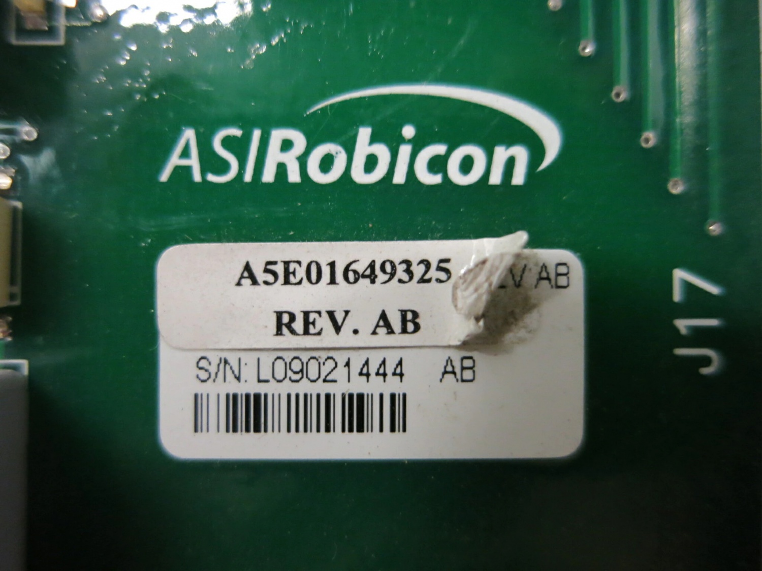 ASI-Robicon A5E01649325 Breakout Board 120V I/O Module PLC Board