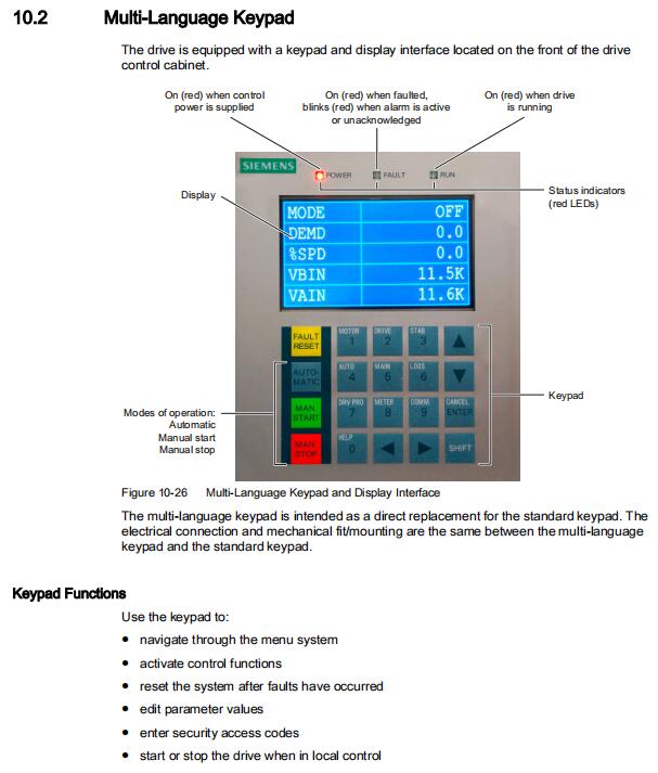 Siemens Medium-Voltage Drive SINAMICS PERFECT HARMONY GH180 NXGpro ...