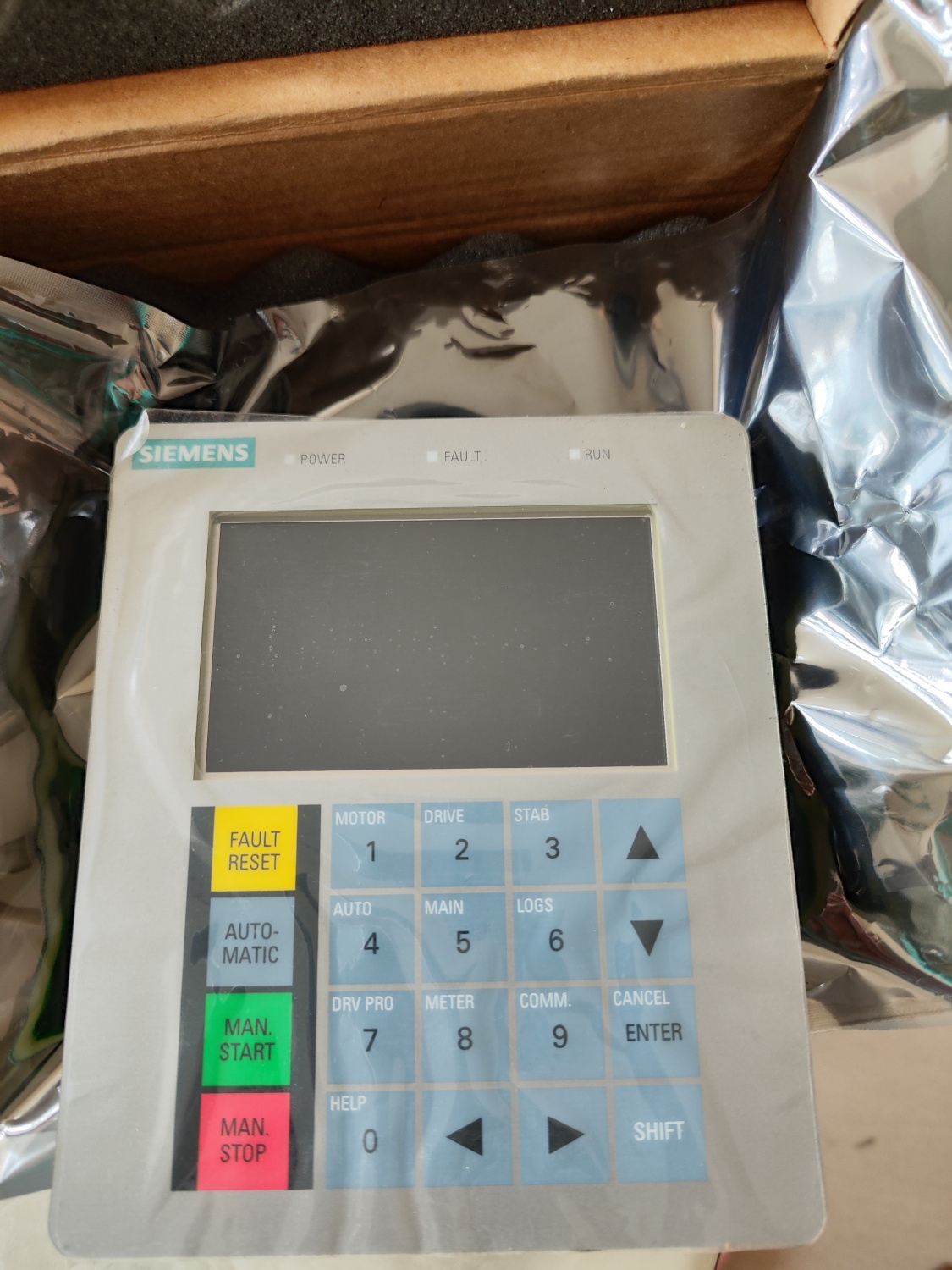 A5E02363383 Siemens Keypad, Robicon Keypad, New in Box, MULTI LANGUAGE ...