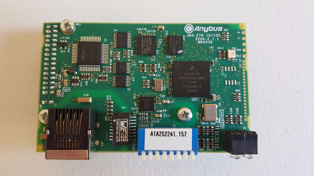 Profibus, Anybus A1A252241.155; DEVICENET PROFILE12 A1A252241.156 ...