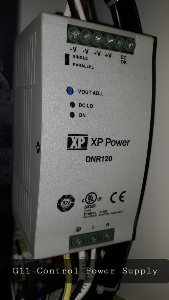 Control Power Supply XP Power Model DNR120AS24-I out24VDC,120W, Control ...