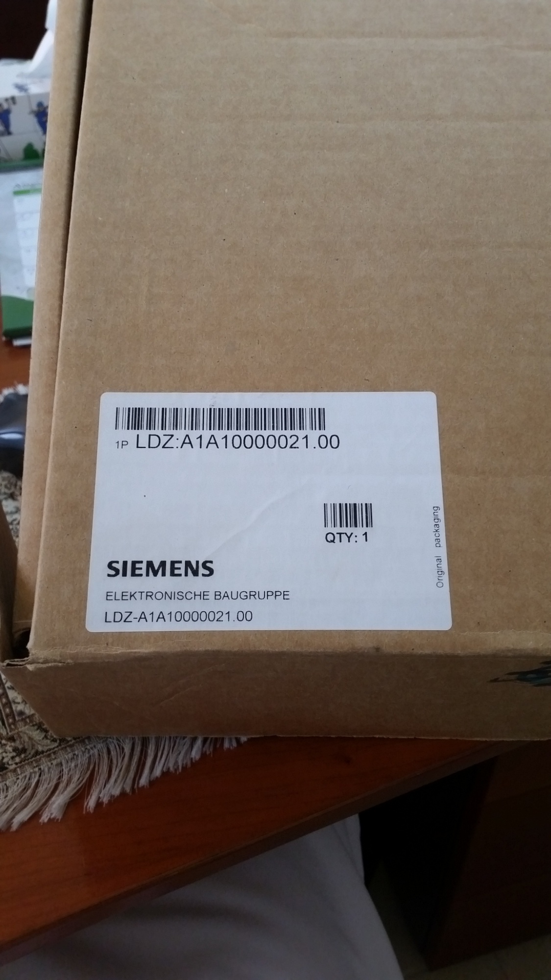 SIEMENS Cell Control Board P/N: LDZ:A1A10000021.00 ASI-ROBICON Part ...