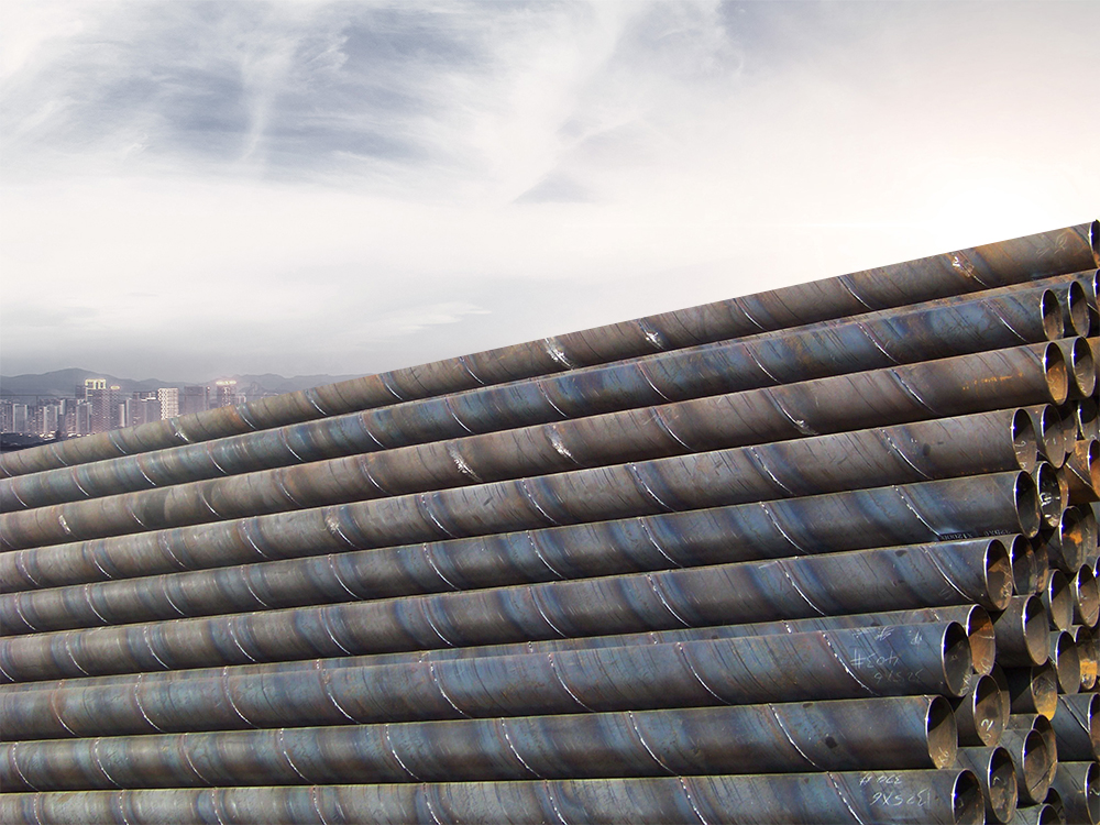 Double-sided submerged arc spiral steel pipe-Double-sided submerged arc ...