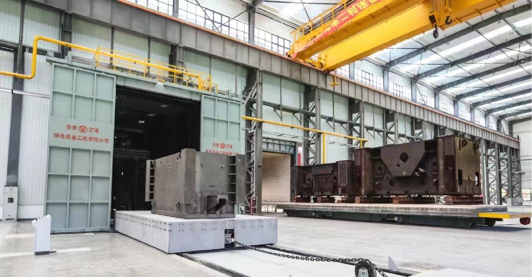 Jinan Wantong--Shot blasting machine mobile trolley type shot blasting ...