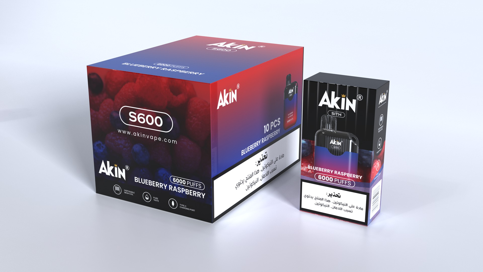 Akin disposable vape