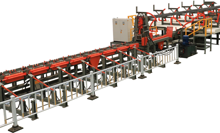 Steel bar processing center