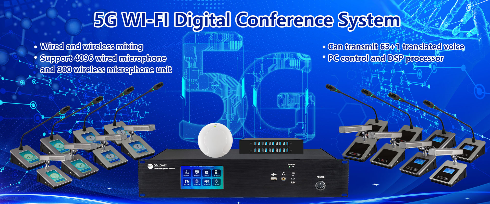 CMX AUDIO-Public Address IP Audio EN54 Voice Evacuation Wi-Fi ...