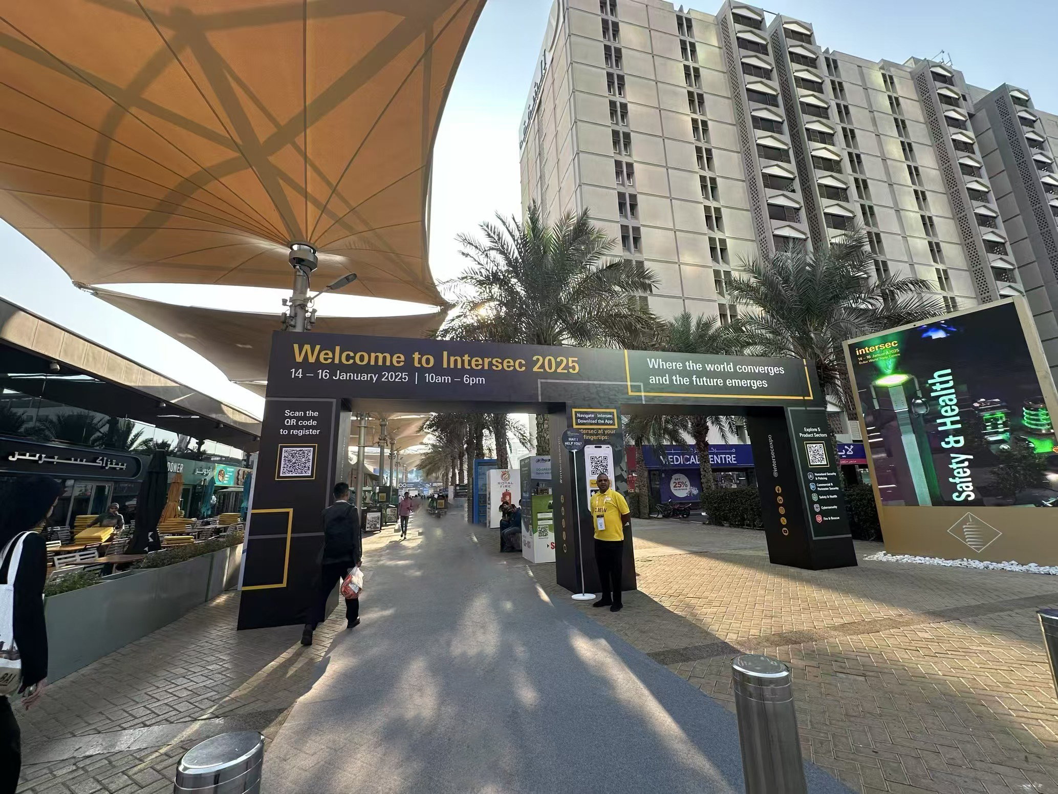 CMX Audio in Dubai during Intersec 2025