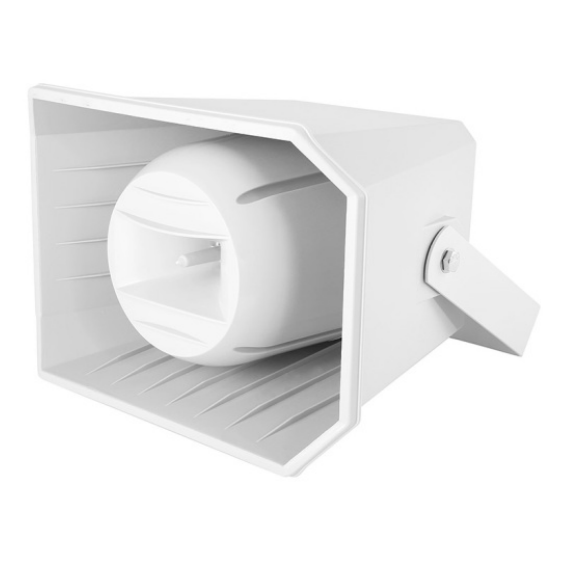 Outdoor Music Horn Speaker 50W 100V 70V & 8 Ohm IP66 ABS Weatherproof ...