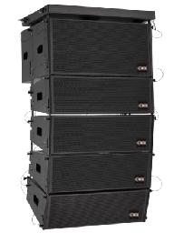 Passive Dual 10” Line Array Loudspeakers LAS-210