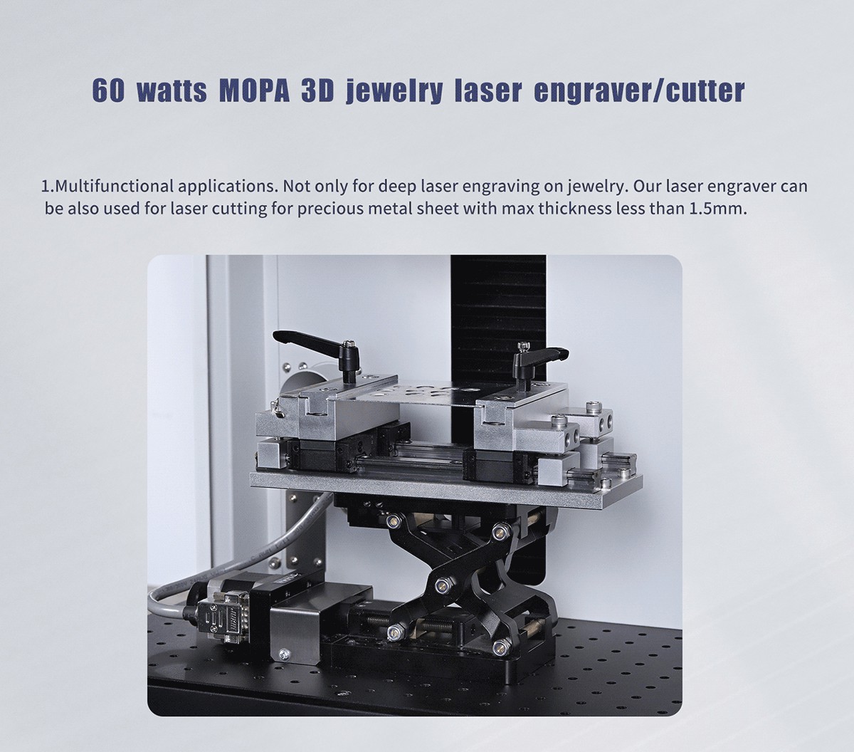 3D Fiber Laser Engraving/Cutting Machine