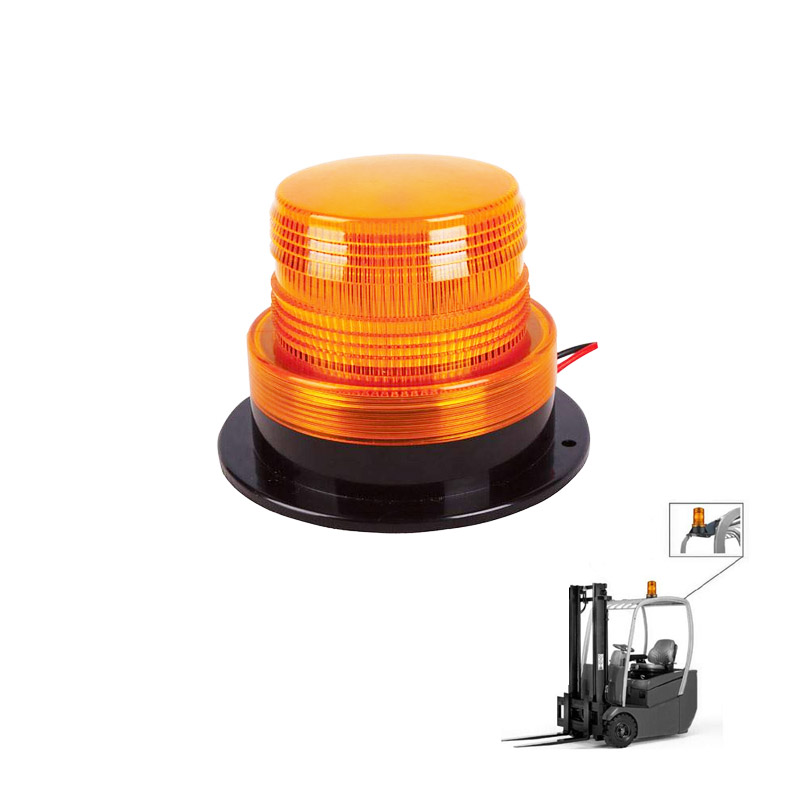 10-110V Amber Rotating Beacon Warning Light