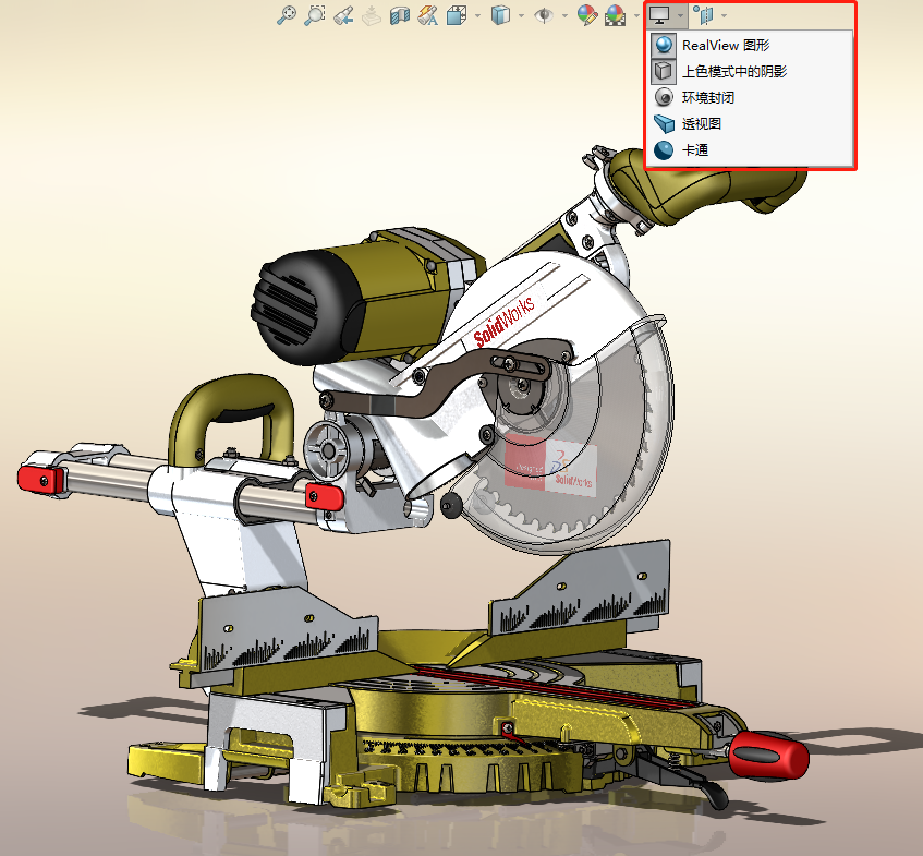 SOLIDWORKS如何保存高清模型图片！