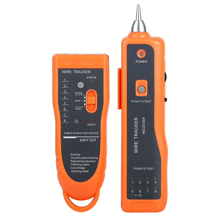 Coaxial/RJ45 Network Mini Lan Cable Tester Wire Tracker