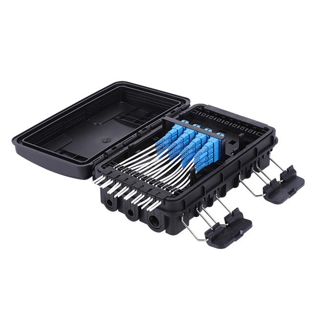 FTTH 16 core 3 in 3 Out Fiber Optic Terminal Box 24F Enclosure ...