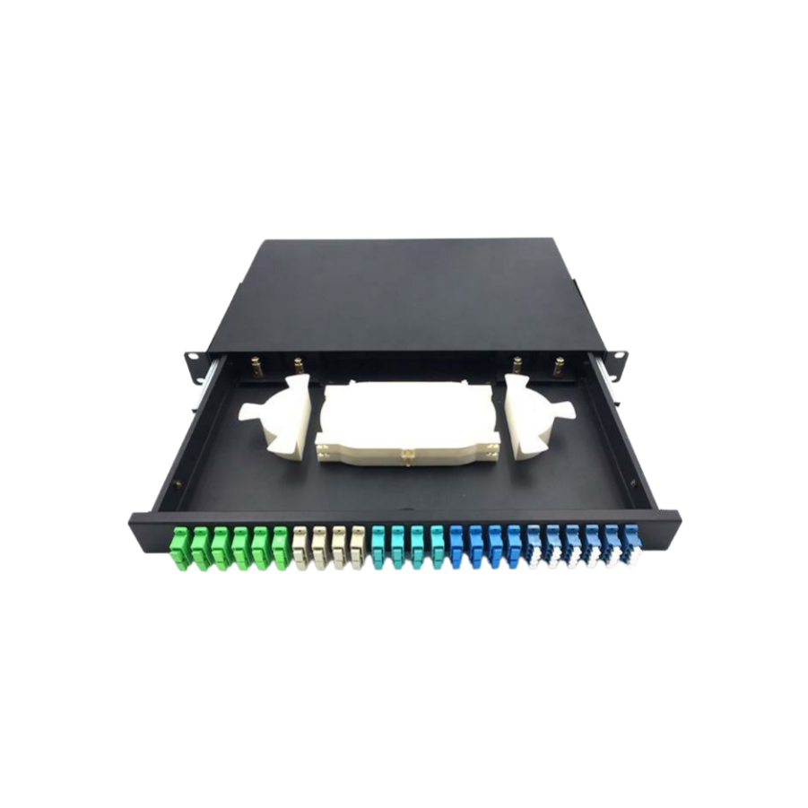 ODF SERIAL DRAWER TYPE OPTICAL FIBER SLIDING PATCH PANEL WITHOUT RAIL ...