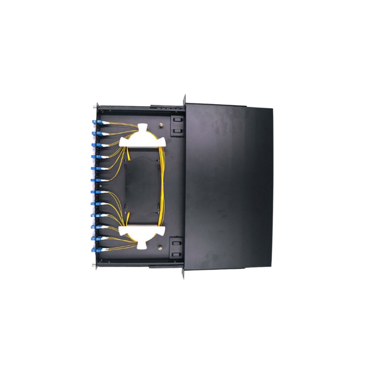 ODF SERIAL DRAWER TYPE OPTICAL FIBER SLIDING PATCH PANEL WITHOUT RAIL ...