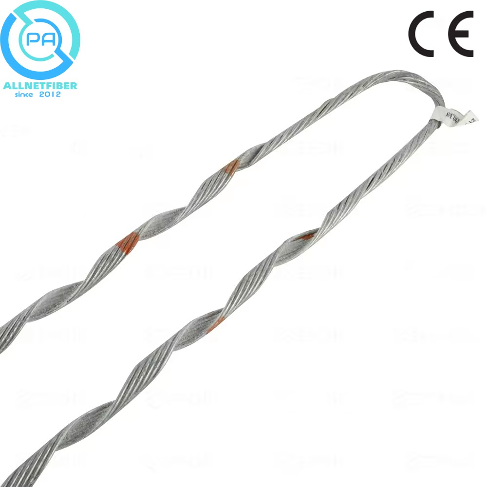 Preformed guy grip wire/ Aerial Dead end clamps for ADSS Fiber Cable ...