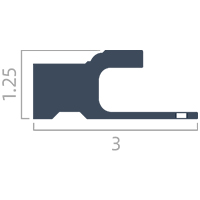 PVC Casing Moulding,PVC Profile,Building Material,J-Casing Brick Mould
