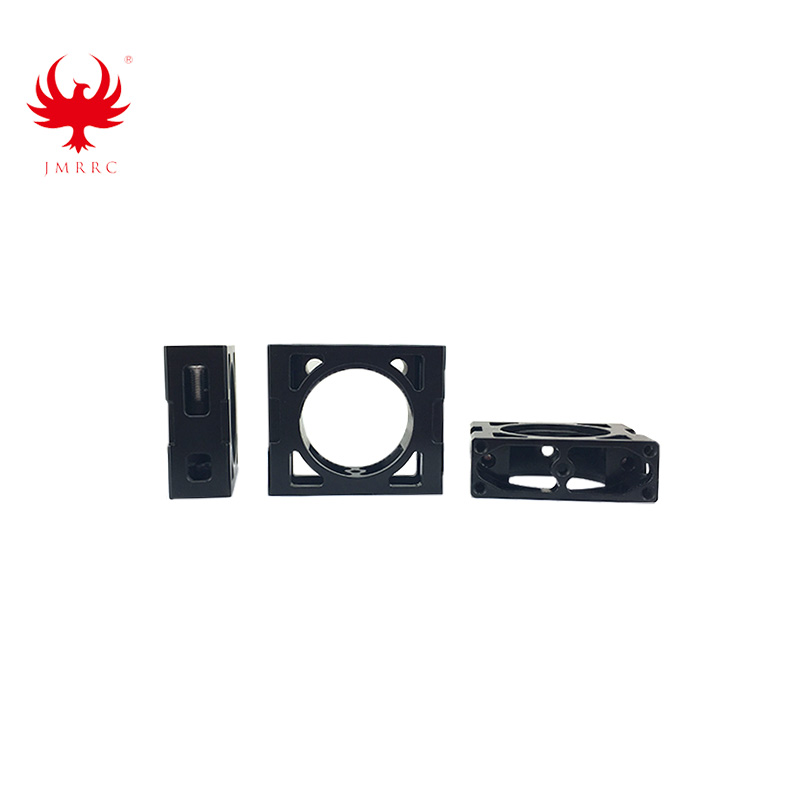 30mm Integrated Clamp Black Carbon Fiber Tube Clamp